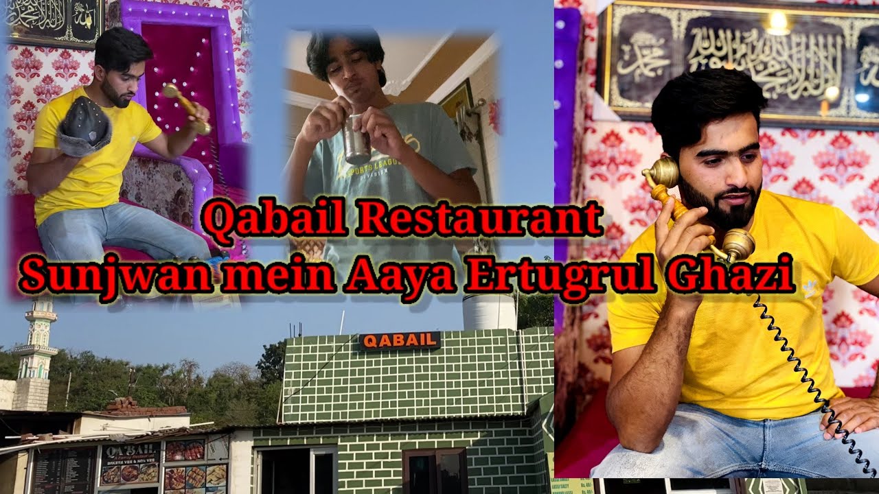 The Qabail Restaurant in Sunjwan Jammu Vlog || New vlog 2023 || Funny ...