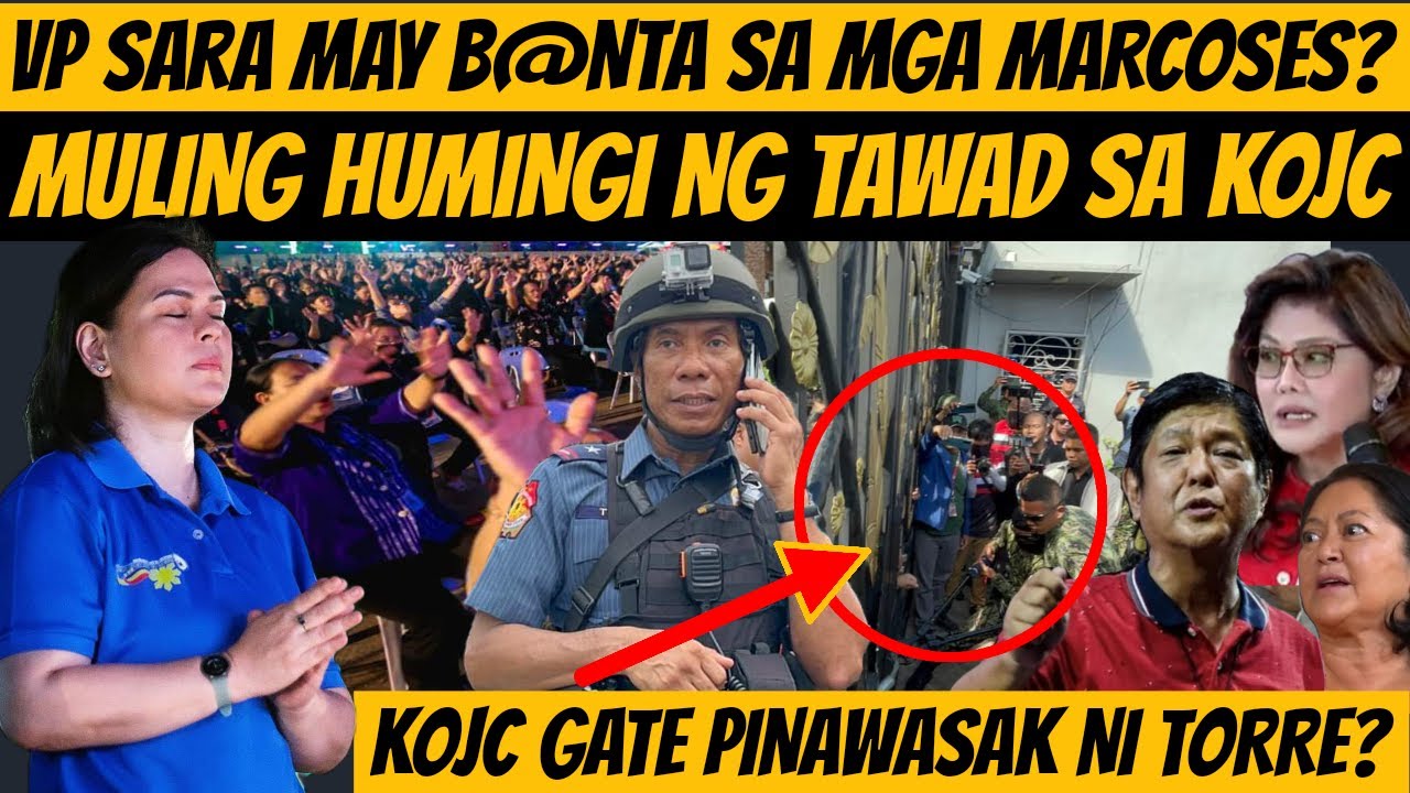 NAKUH! VP SARA MAY B@NT@ SA MARCOSES AT HUMINGI NG T@W@D SA KOJC? GATE ...