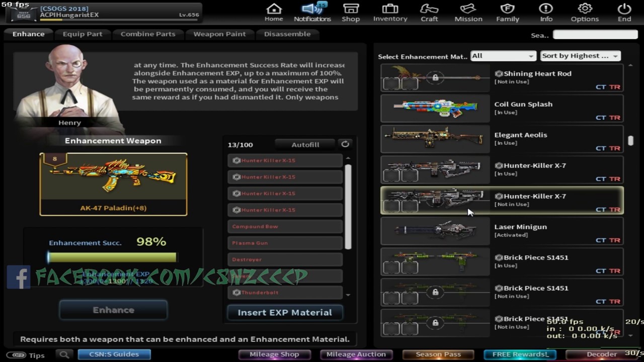 CSO Making my AK-47 Paladin +9 - YouTube
