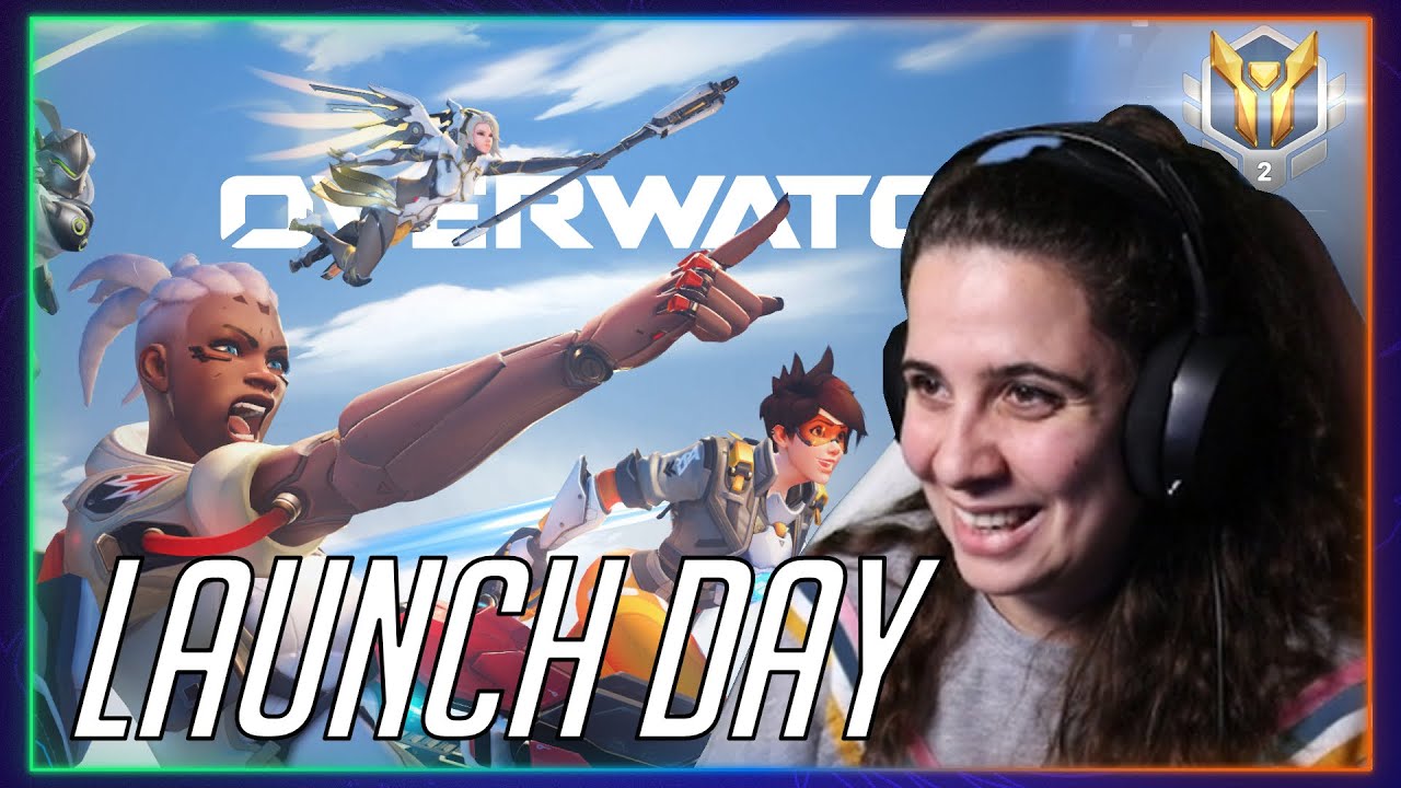 MY FIRST OVERWATCH 2 STREAM | LAUNCH DAY - YouTube