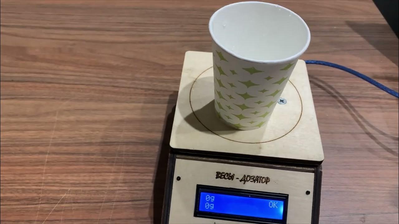 Dispenser Scale 2 arduino based - YouTube