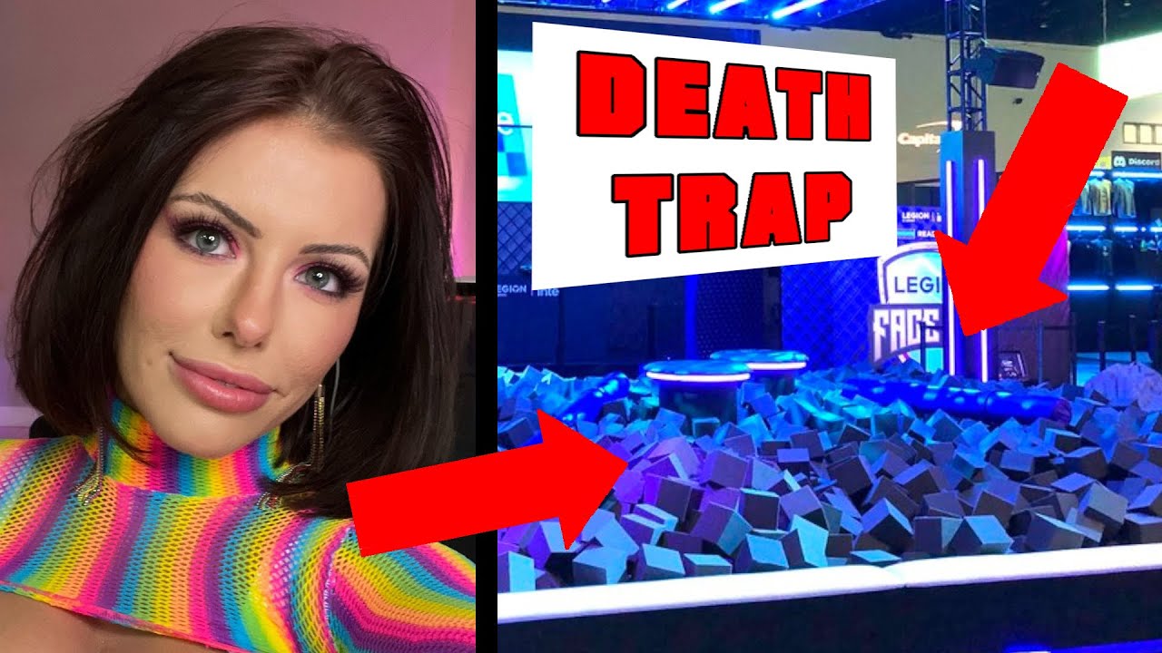 She broke her back at TwitchCon - Internet News - YouTube