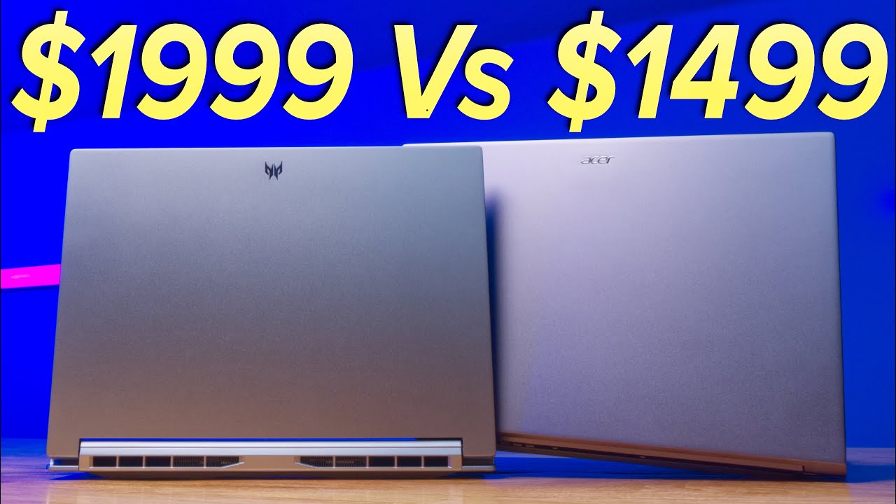 (2023) Acer Predator Triton 14 Vs Acer Swift X - Comparison ...