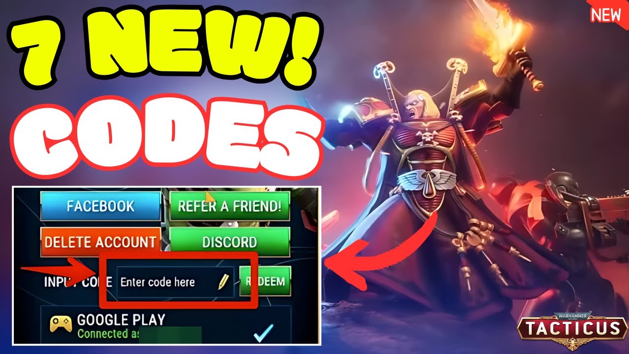 HURRY UP ⚠️ WARHAMMER TACTICUS COUPON CODES NOVEMBER 2024 - WARHAMMER ...