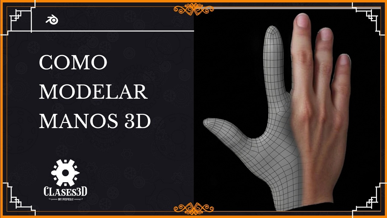 5 MÉTODOS para MODELAR MANOS en 3d - YouTube