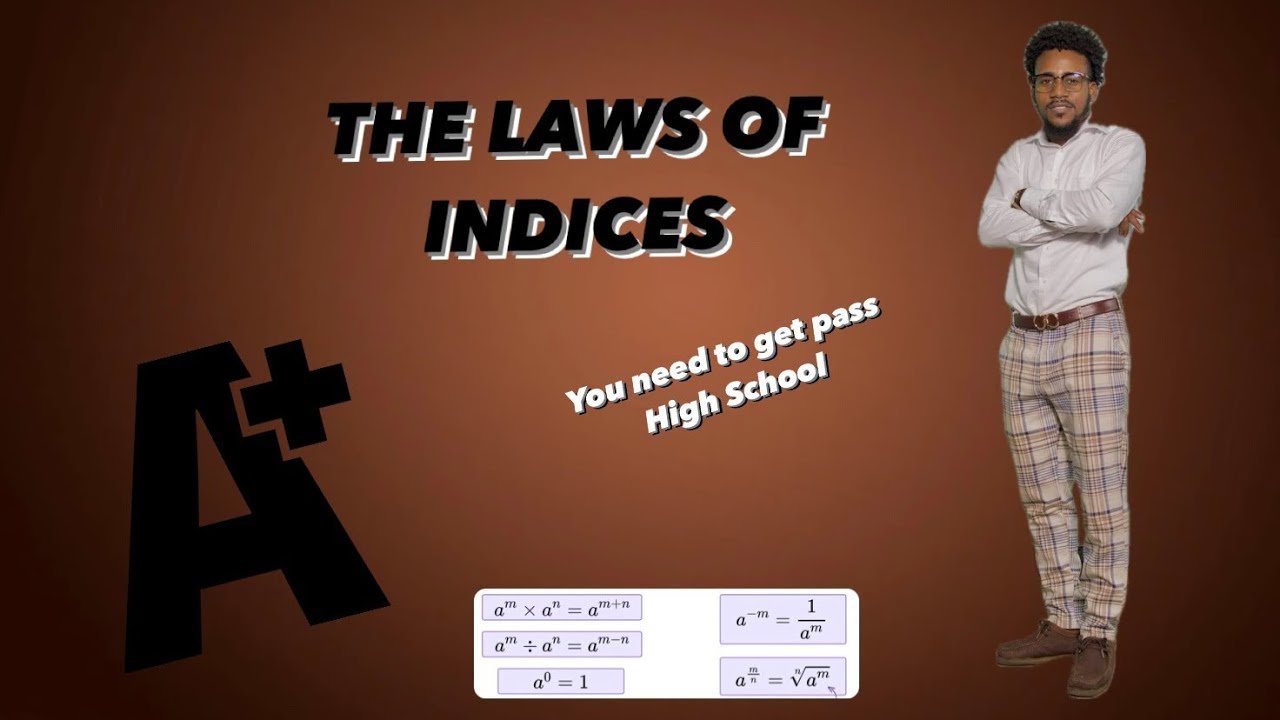 Laws of Indices (HIGH SCHOOL HACK) - YouTube