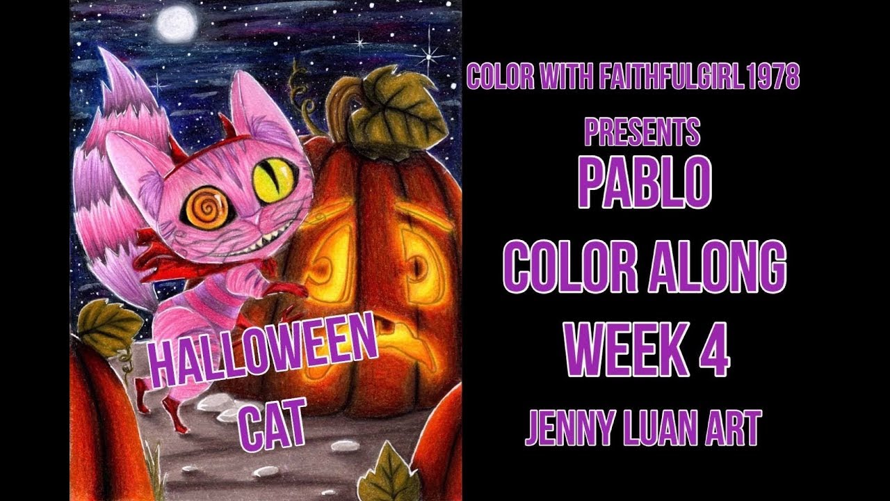 PABLO HALLOWEEN CAT | LIVE HALLOWEEN CAT JENNY LUAN WEEK 4 - YouTube