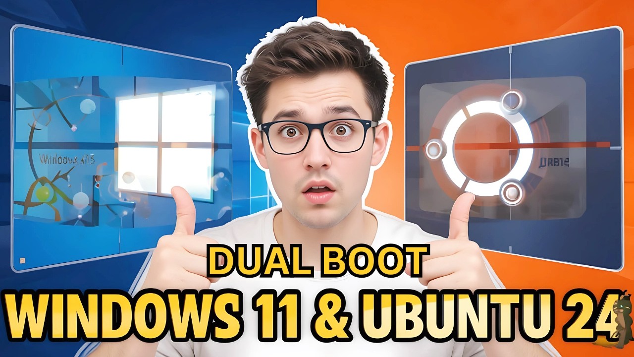 How To Dual Boot Ubuntu 24.04 LTS & Windows 11 | Install Ubuntu 24.04 Alongside Windows 11 (2025 ...