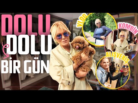 Dolu Dolu Bir Gün: Vlog 🤳🏻+ Kombin 🥻+ AVM 🛍️  | Semiramis Pekkan
