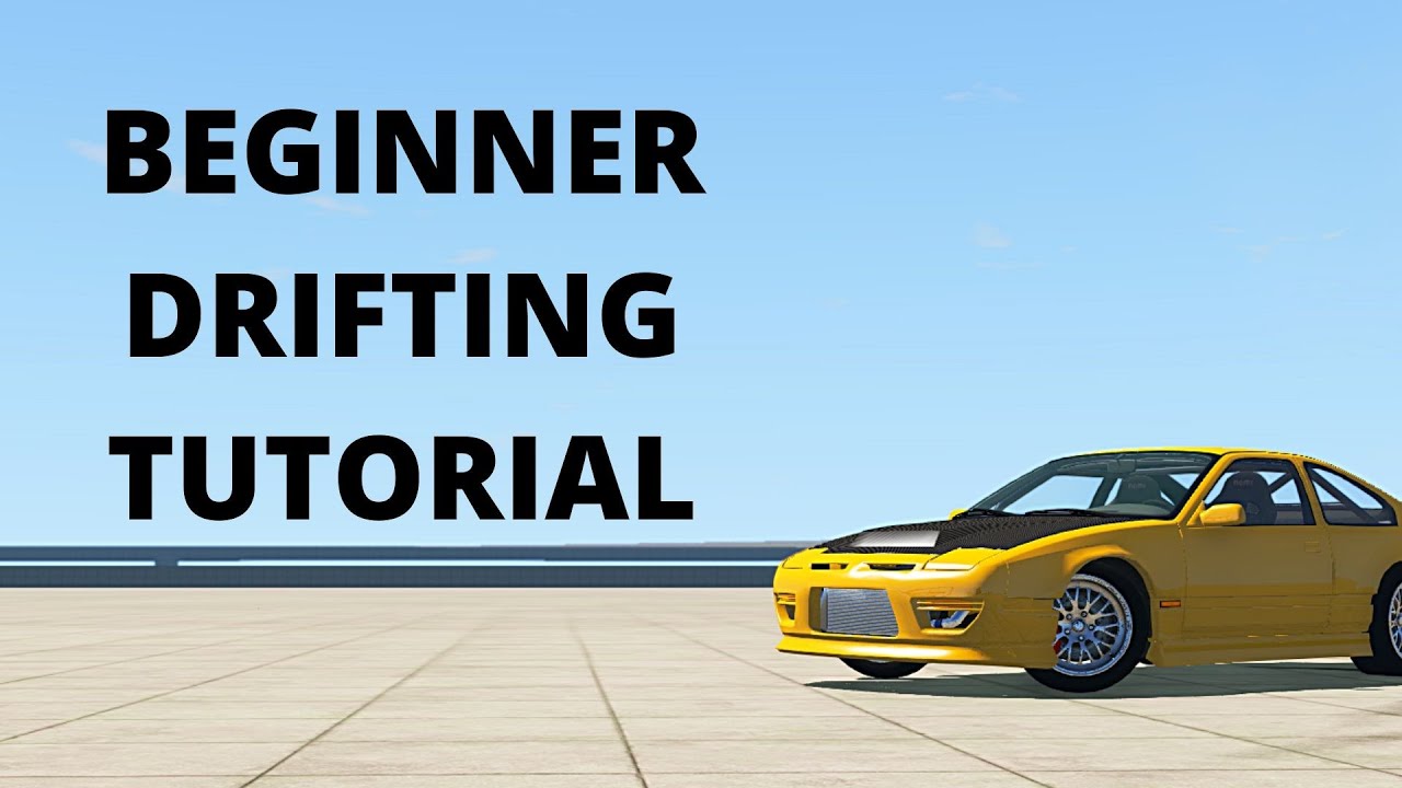 How To Start Drifting In BeamNG.drive With A Wheel | Tutorial - YouTube