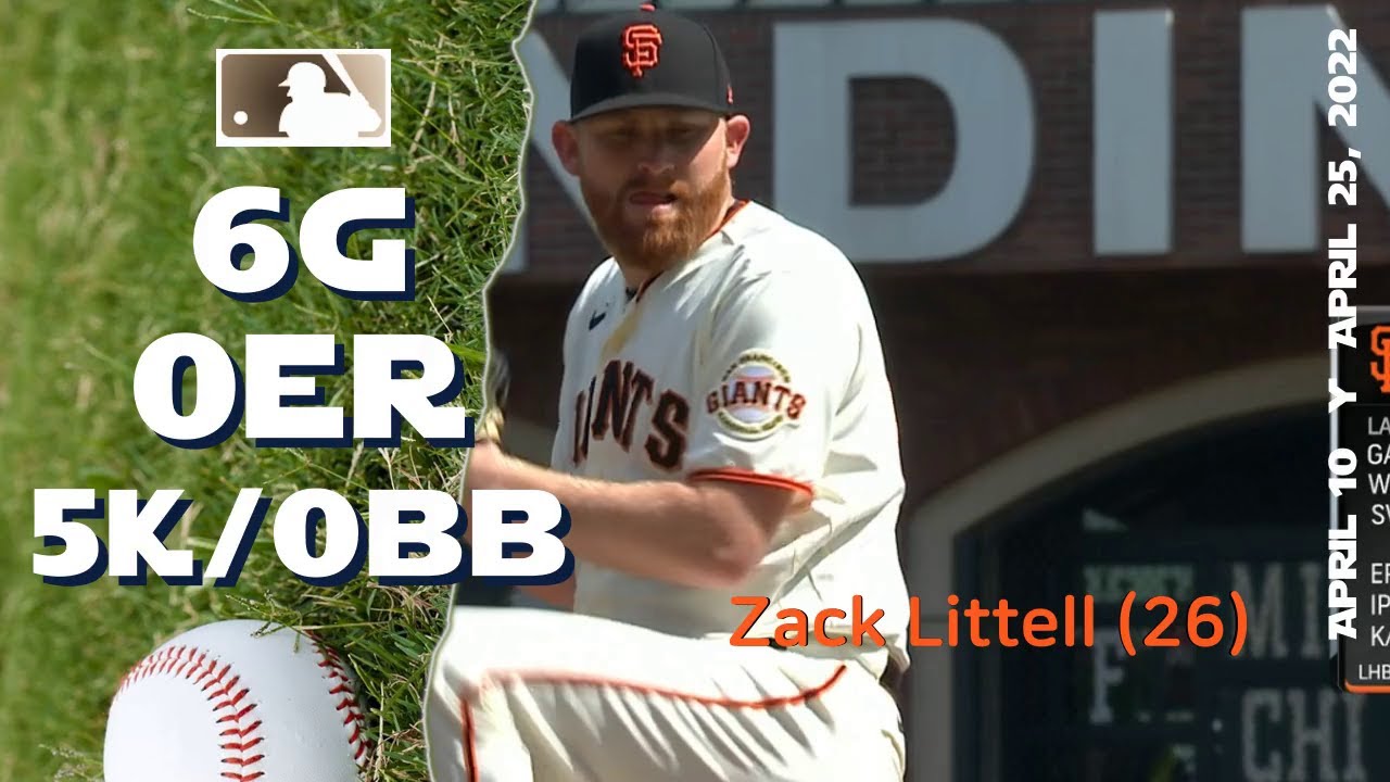 Zack Littell | April 10 ~ 25, 2022 | MLB highlights - YouTube