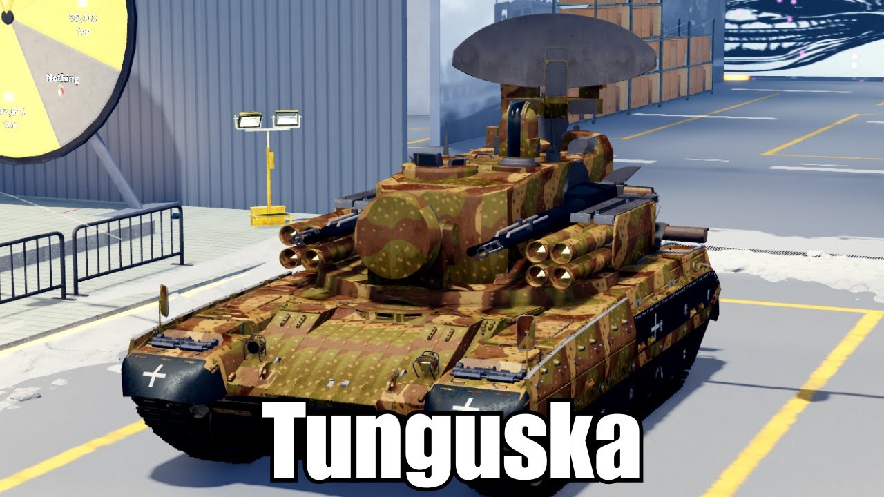 using the 2K22M1 Tunguska to shoot down sleighs - YouTube