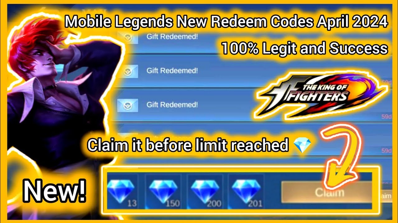 3 ML Redeem Codes April 15, 2024 - Mobile Legends Redeem Codes -Full ...