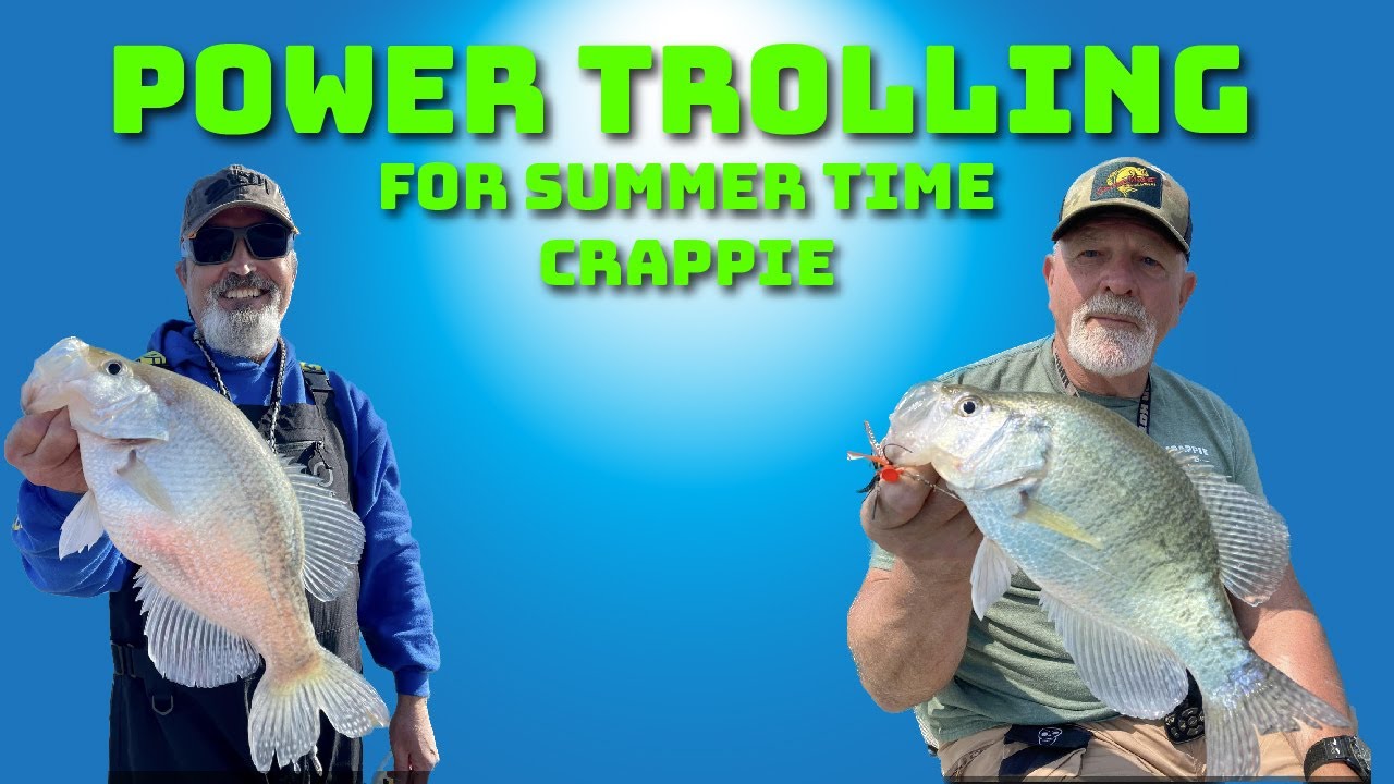 Power Trolling For Summer Time Crappie - YouTube