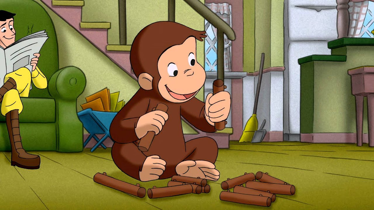 Jumpy Squirrel Curious George
