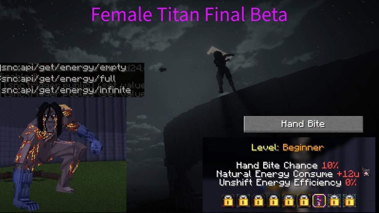 The Female Titan Final Beta Review | Shingeki No Craft | Minecraft ...