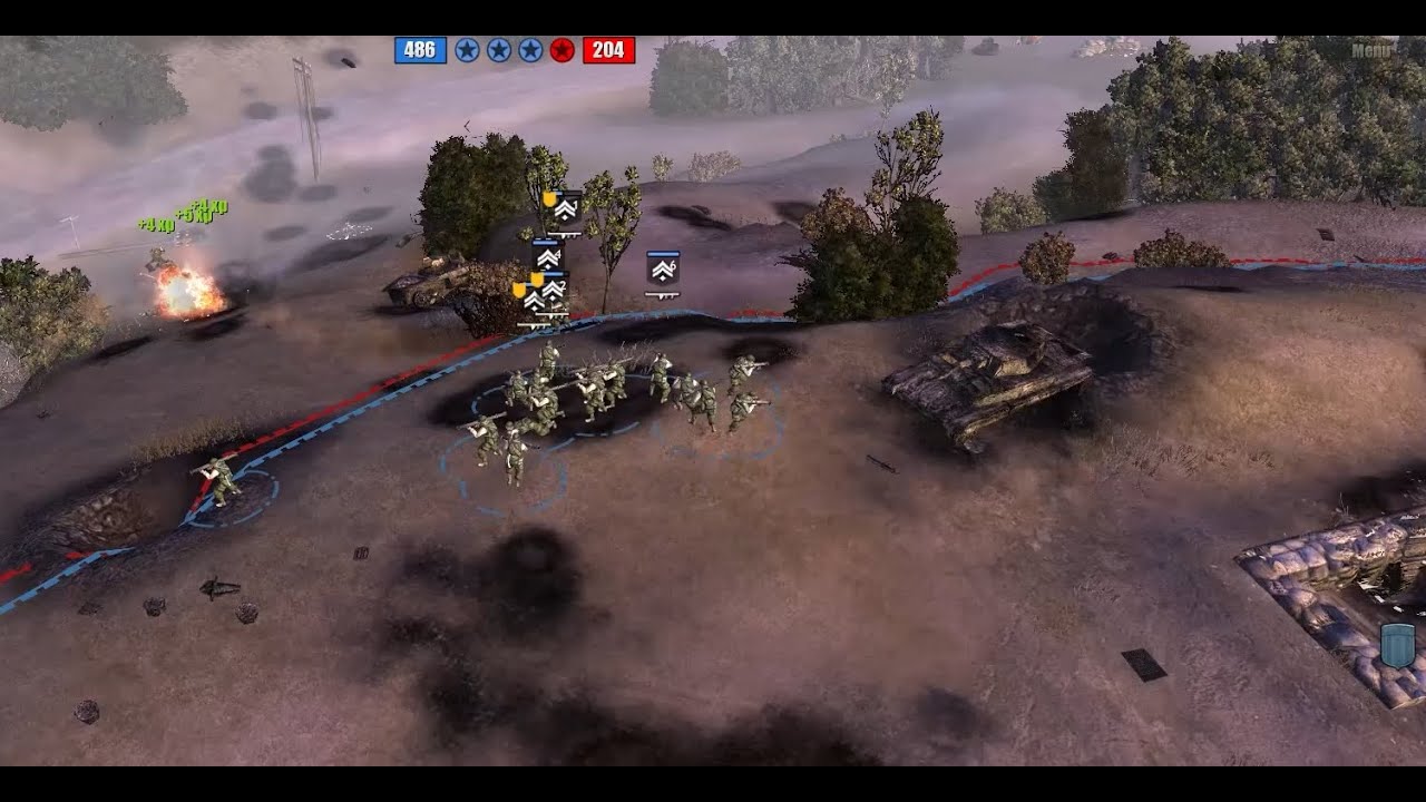 company of heroes 1 mortain counterattack - YouTube
