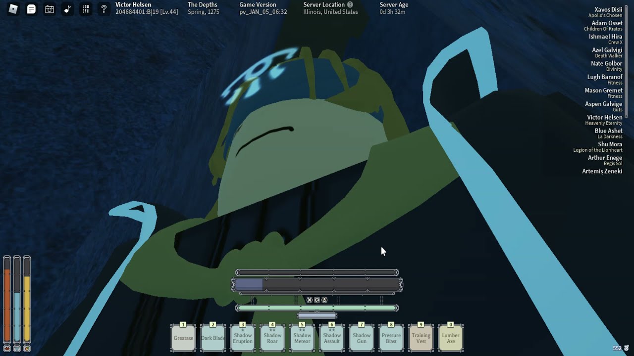 What Max Luck Stat Looks Like In The Depths | Deepwoken - YouTube