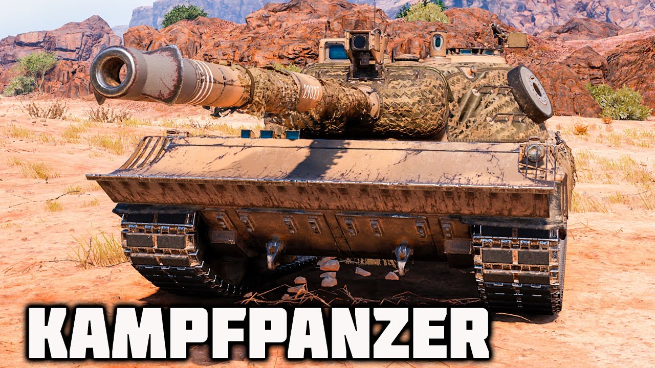 Kampfpanzer 07 P(E) WoT – 6Kills, 11,1K Damage - YouTube