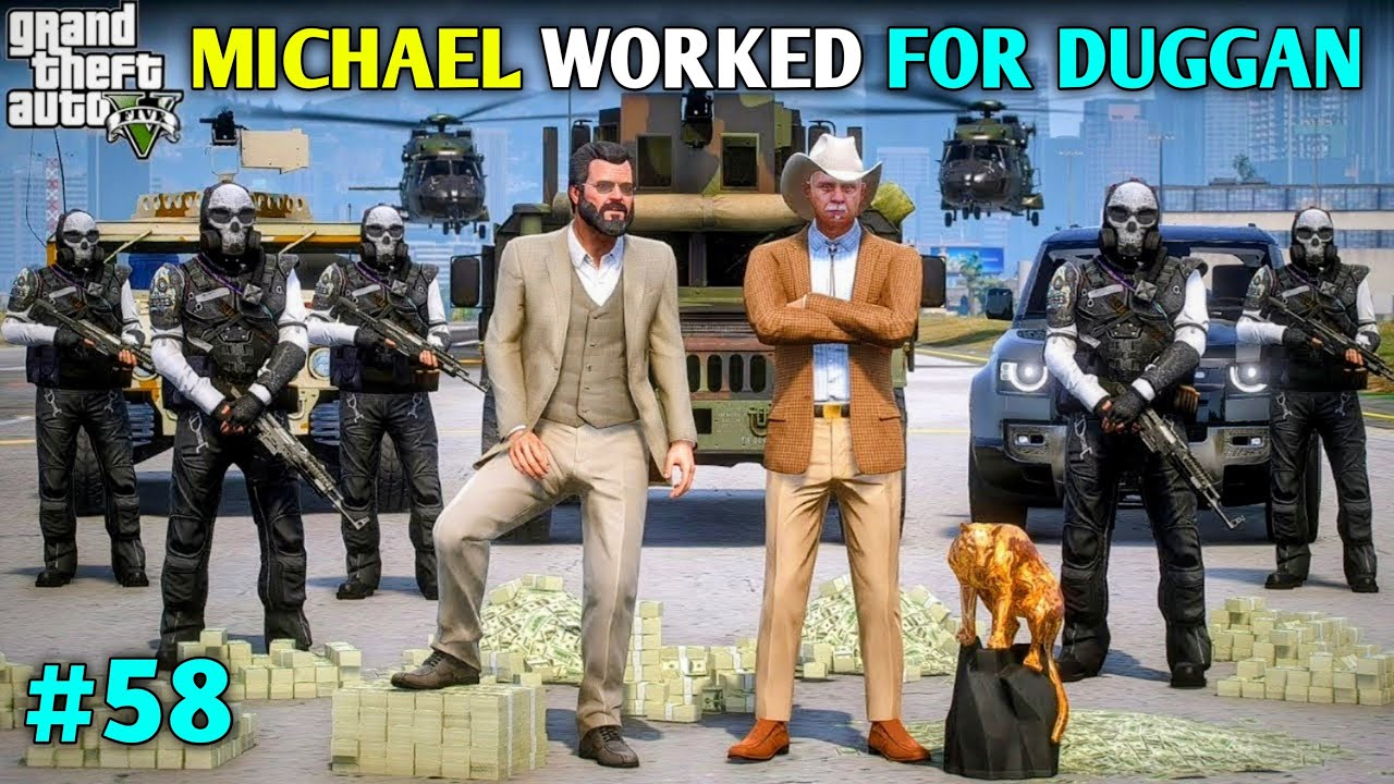 MICHAEL DARK DEAL WITH THE DUGGAN BOSS😱|GTA 5 NEW GAMEPLAY - YouTube