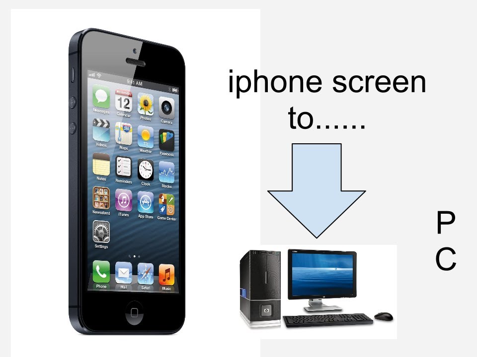 How to stream your Iphone 4, 4S and 5 screen on your desktop pc ...