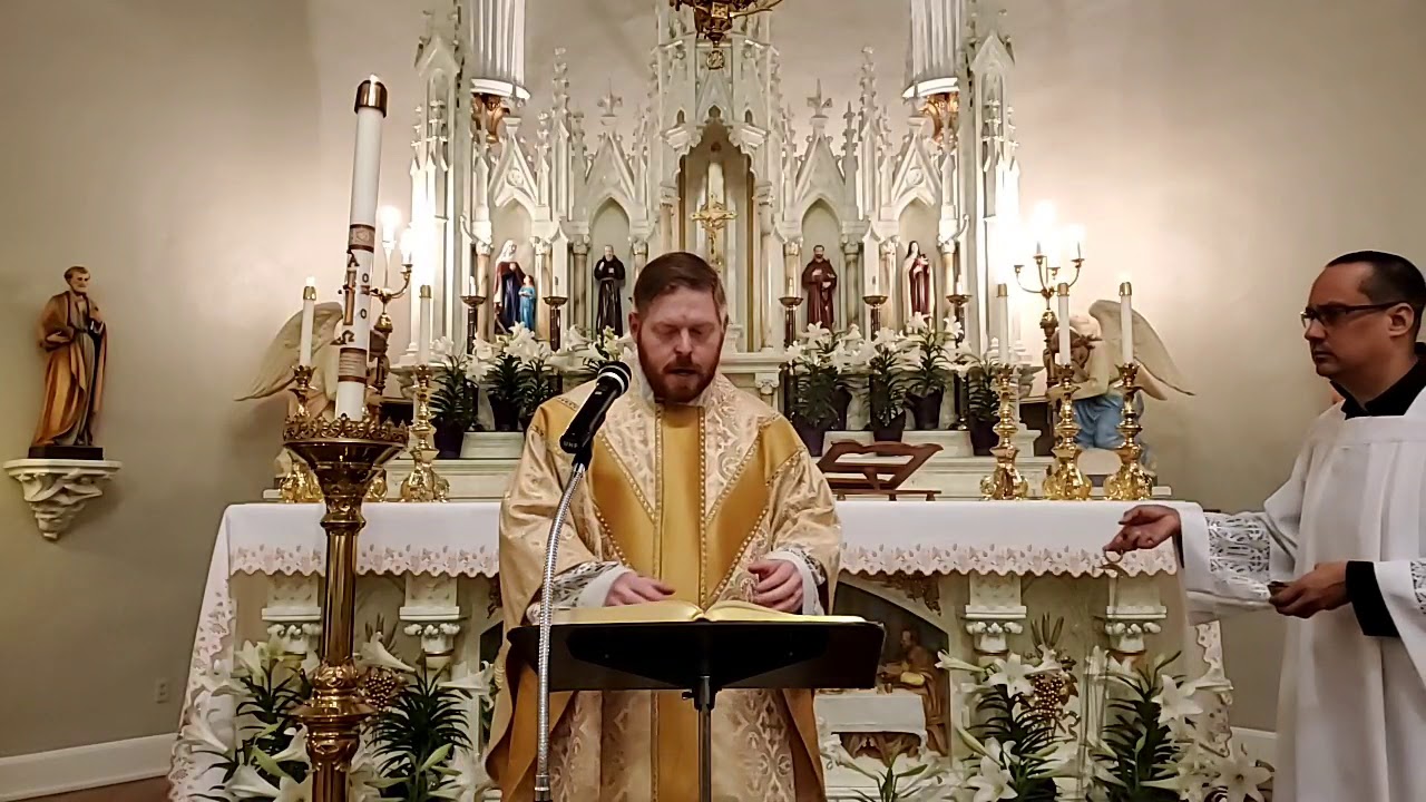Easter Sunday Mass - April 12, 2020 - YouTube
