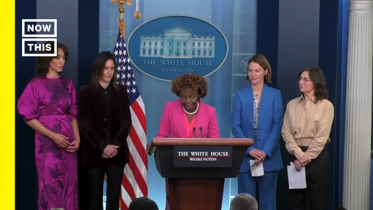 The L Word Cast Joins Press Secretary Karine Jean Pierre At White 1030