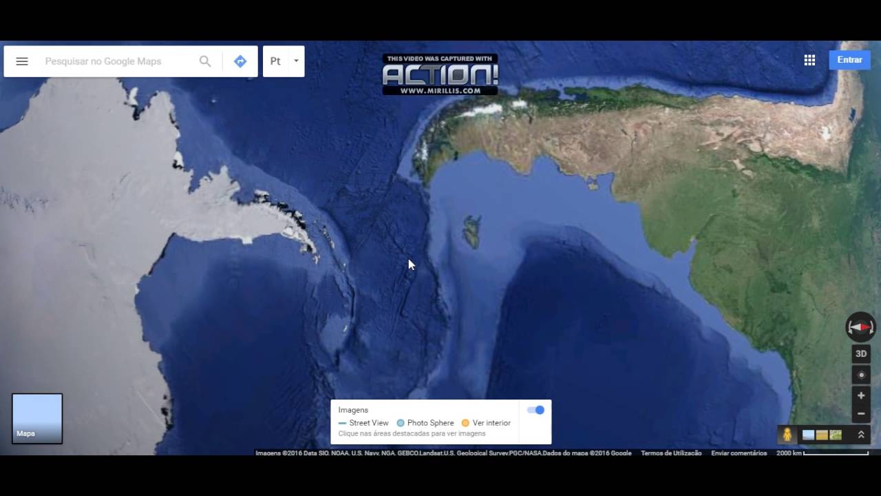 Kraken foi descoberto no Google Maps. - YouTube