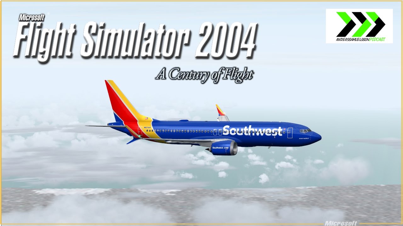 FS2004 Boeing 737-8 MAX departing Midway - YouTube