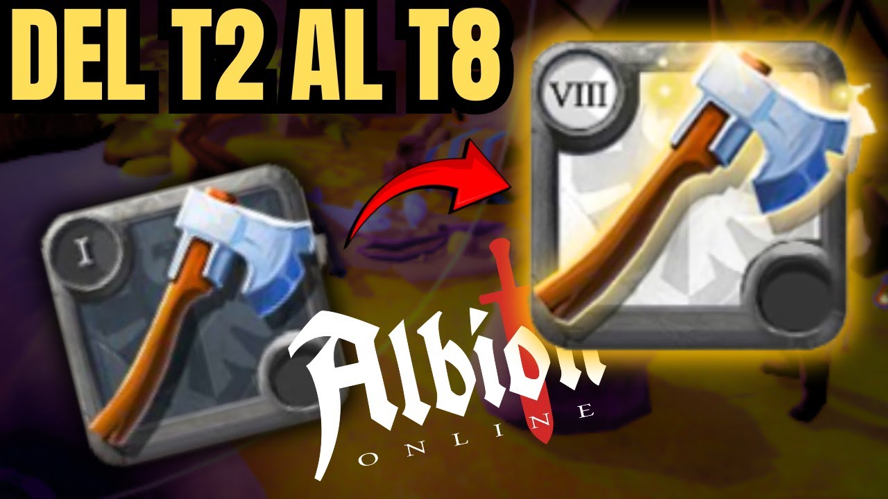 SUBE RÁPIDO TUS HERRAMIENTAS - Guía Recolección | Albion Online - YouTube