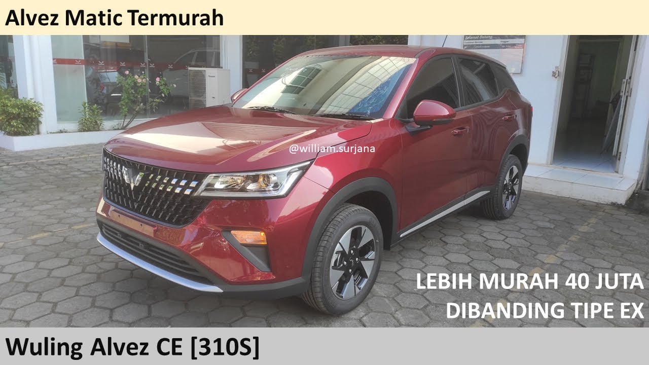 Wuling Alvez CE [310S] review - Indonesia - YouTube