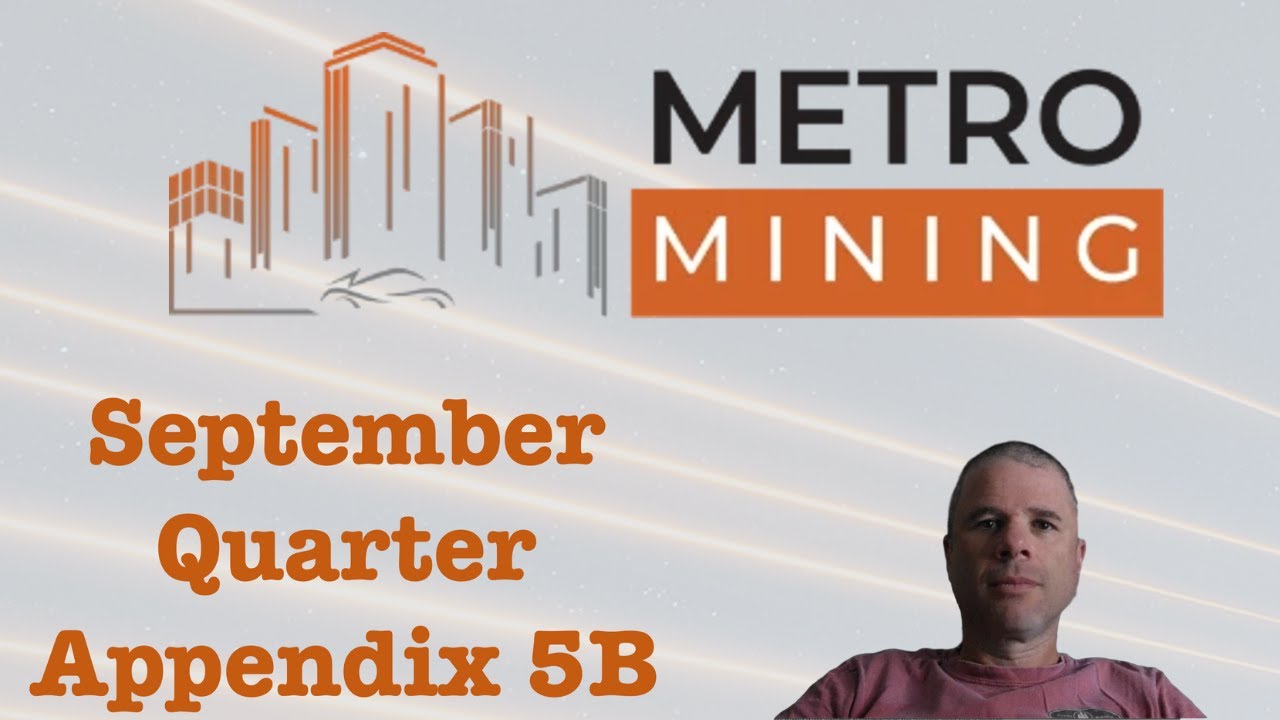 Metro Mining September Quarter | Bauxite Miner on the UP! - YouTube