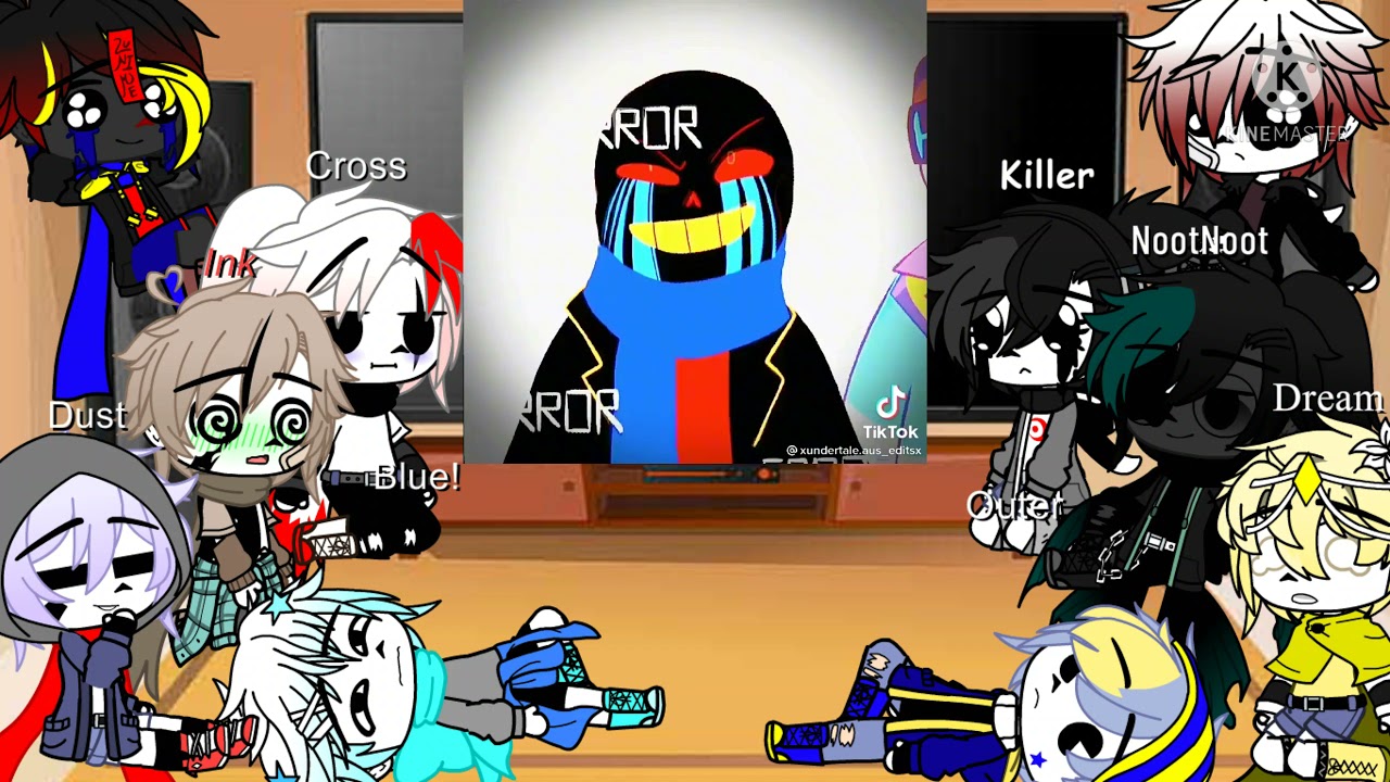 Sans aus react to random stuff ||CrInGe||{SleepySamy} - YouTube