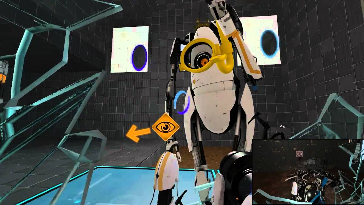 Portal 2 Custom Map - Atlas in the Office 2 "The Collapsing Office ...