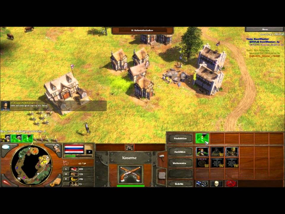 Let's play Age of Empires 3 dutch ONLINE (1 vs 2 :-( ) - YouTube
