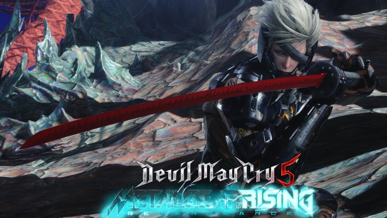 Raiden replaced Vergil (Metal Gear Rising) - Devil May Cry 5 [MOD ...
