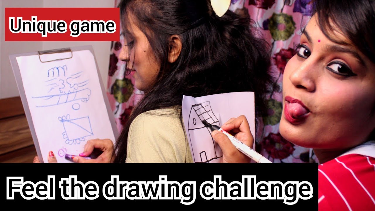 feel the drawing challenge||#tiktokgame#youtubevstiktokwhy?# ...