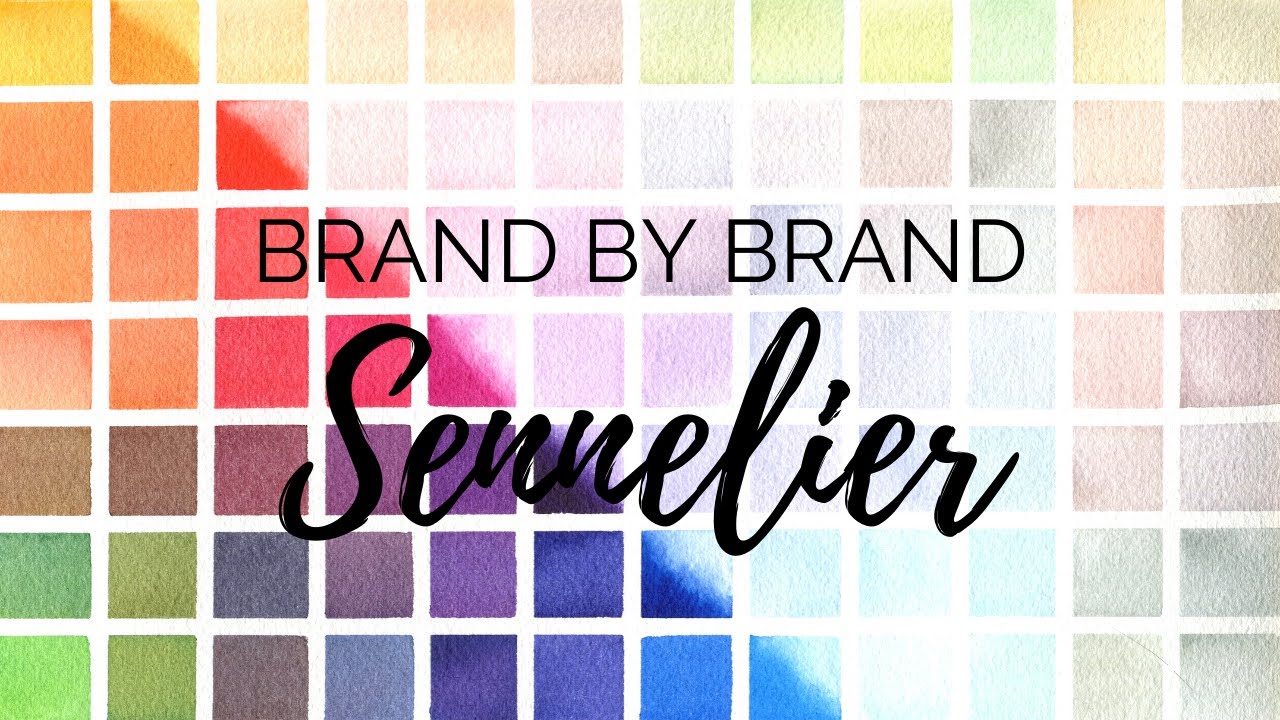 Brand by Brand: Sennelier | Watercolor Palette Series - YouTube