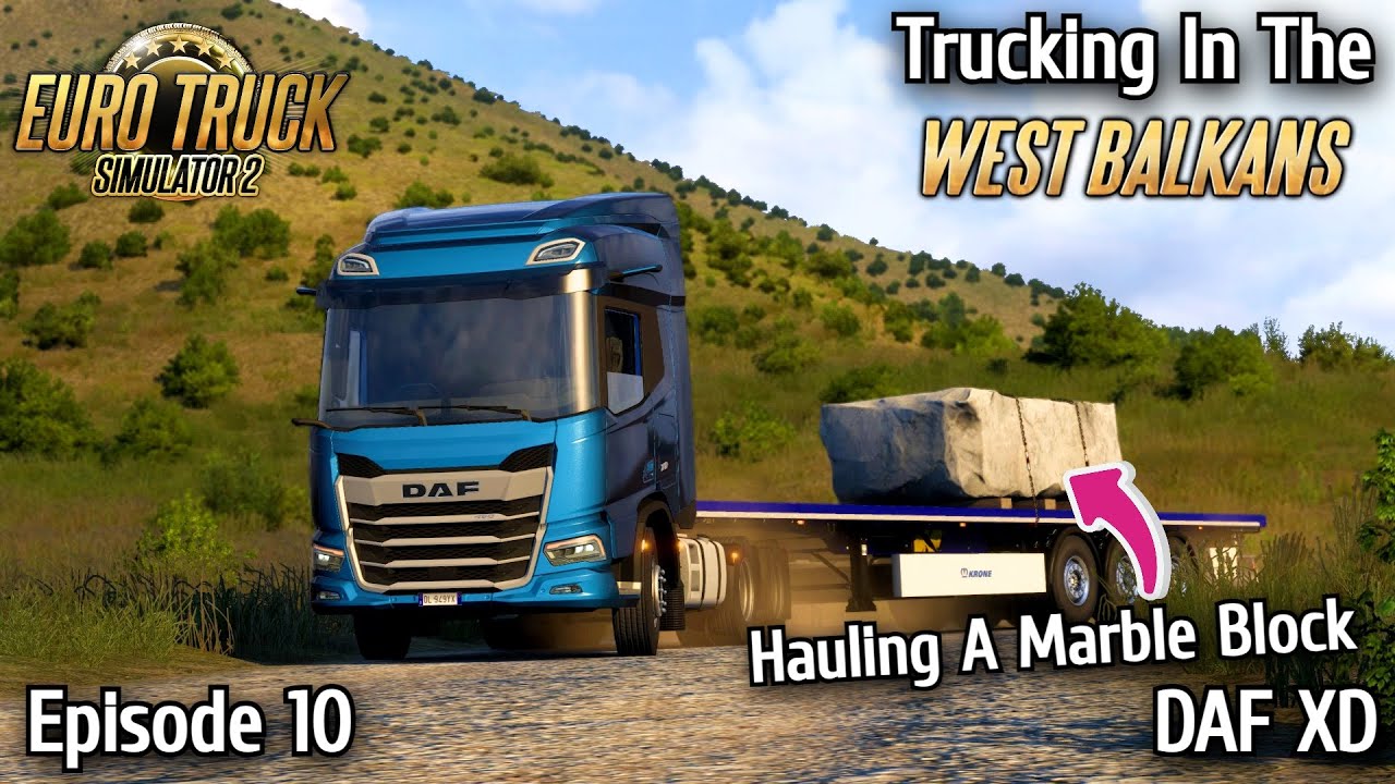 Euro Truck Simulator 2 - Trucking In The West Balkans, Tobii Eye ...