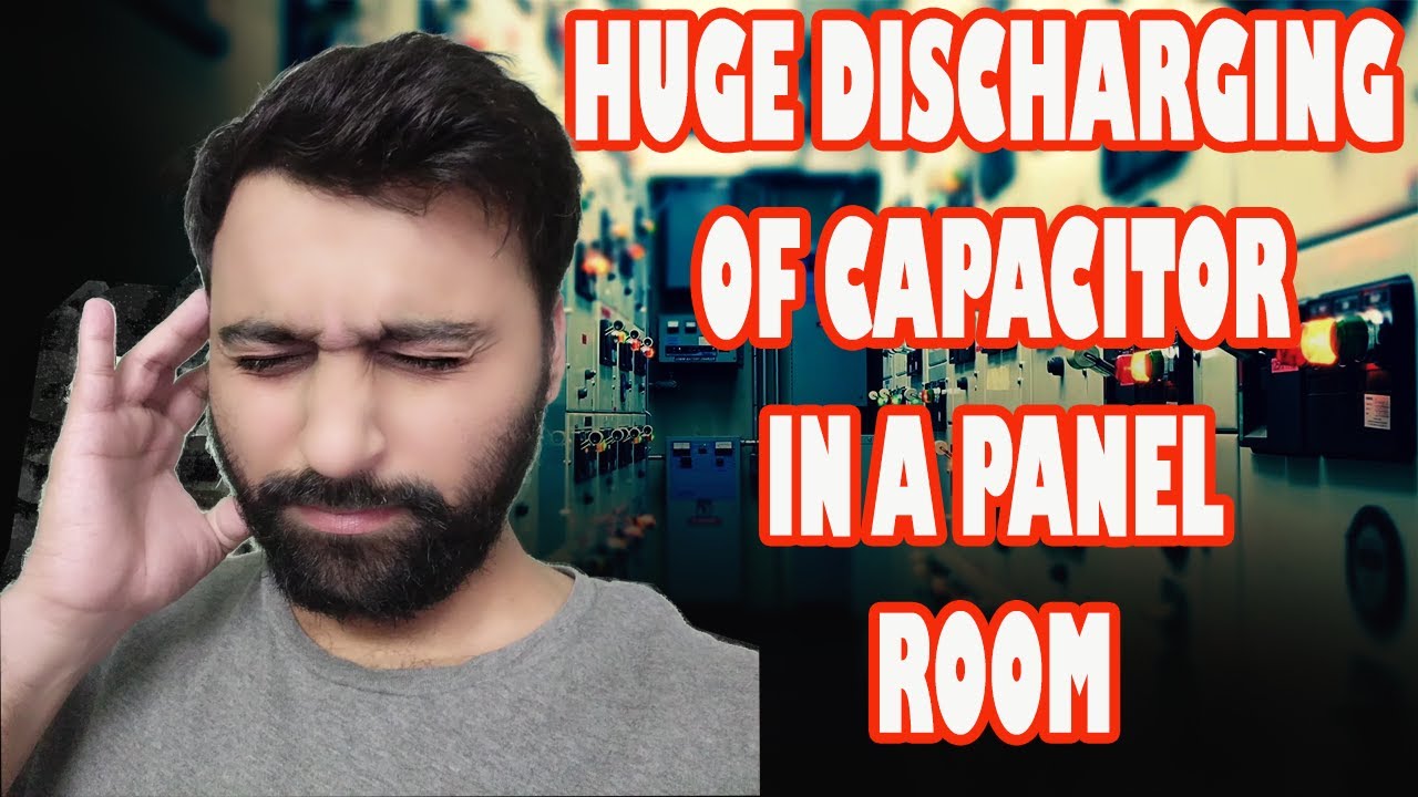 Capacitor Discharge With Huge Spark - YouTube