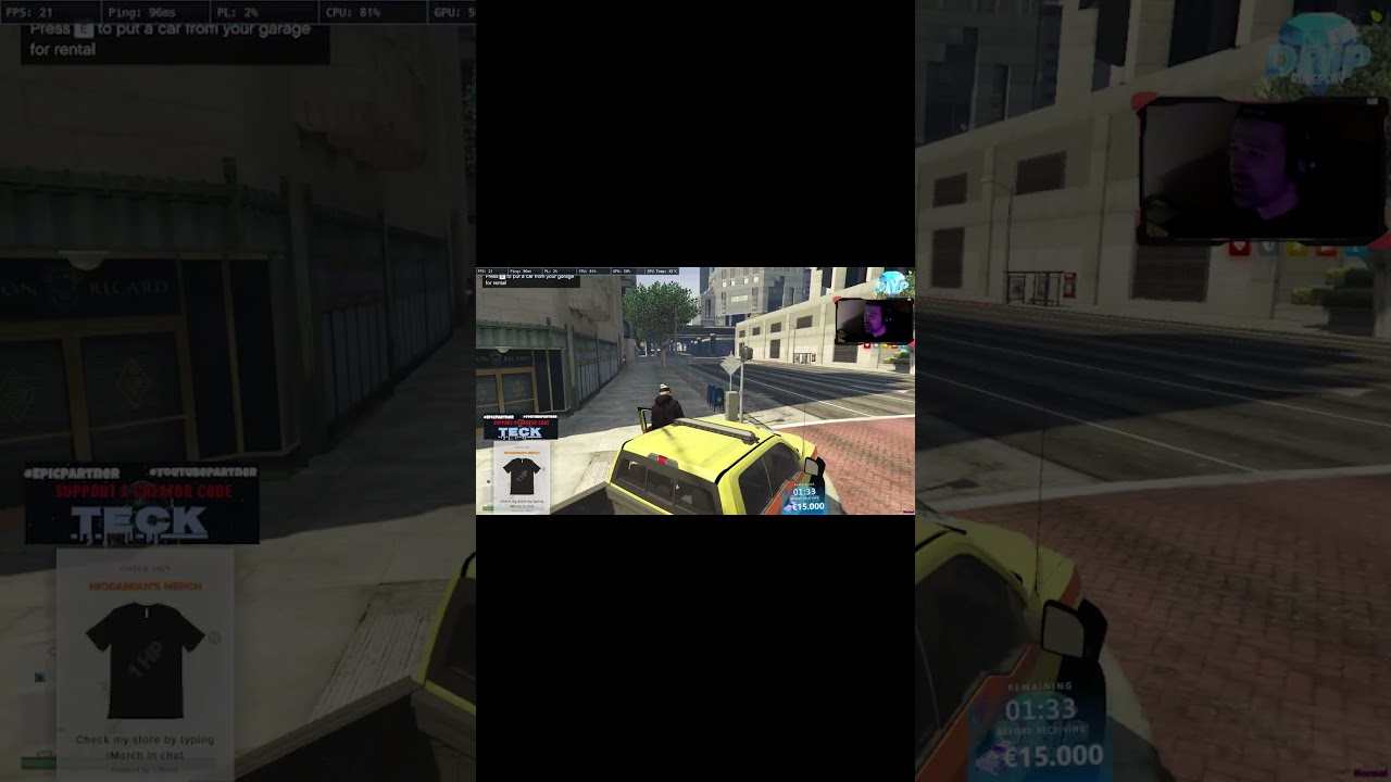 Μια χεστρα στο HOSPITAL........εχει ? - GTA RP DRIP Server #shorts ...