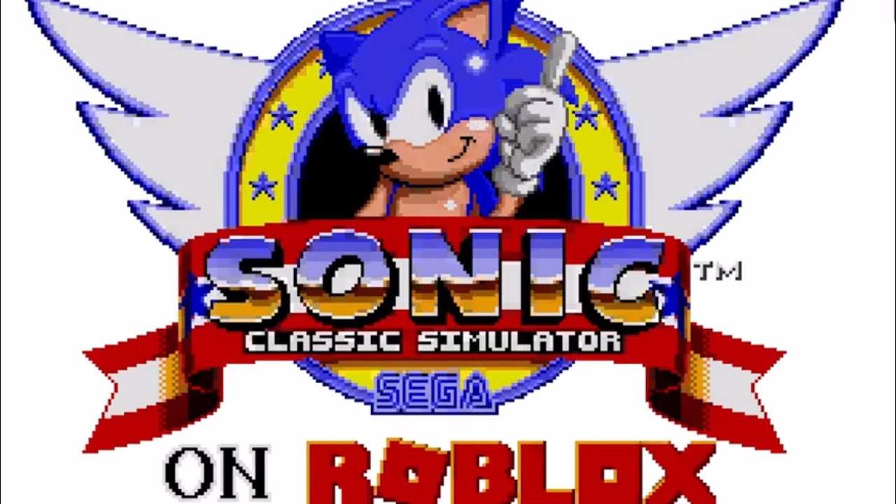 classic sonic simulator gameplay (as super sonic) - YouTube
