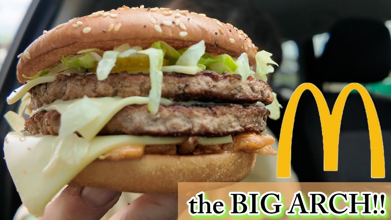 the BIG ARCH from McDONALDS, was it worth £7?! - YouTube