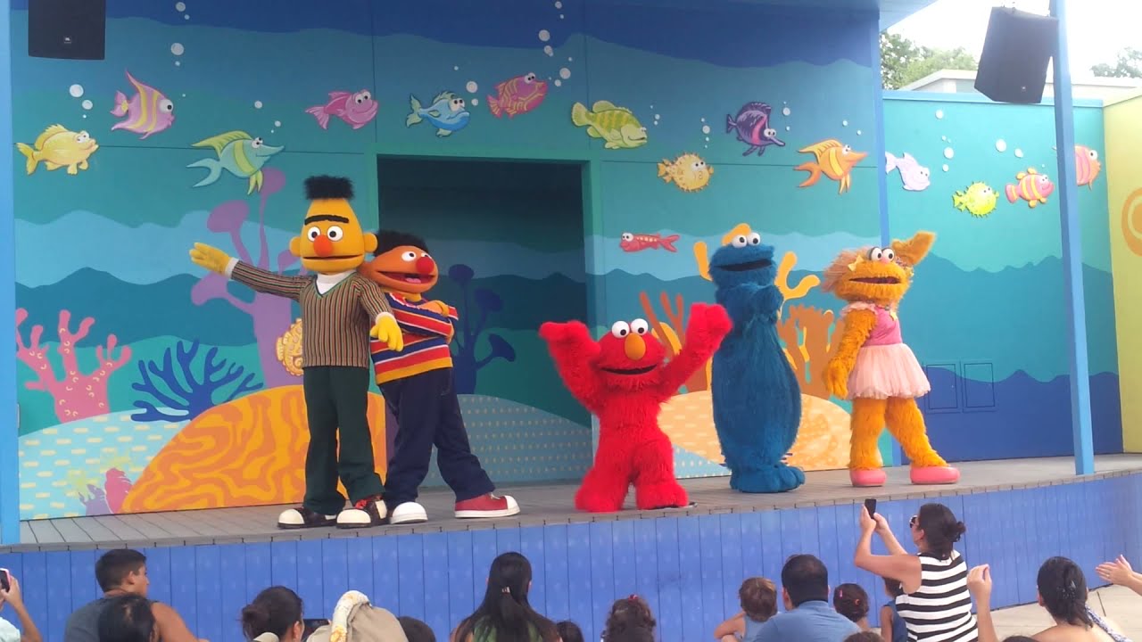 SESAME STREET EN SEA WORLD TEXAS - YouTube