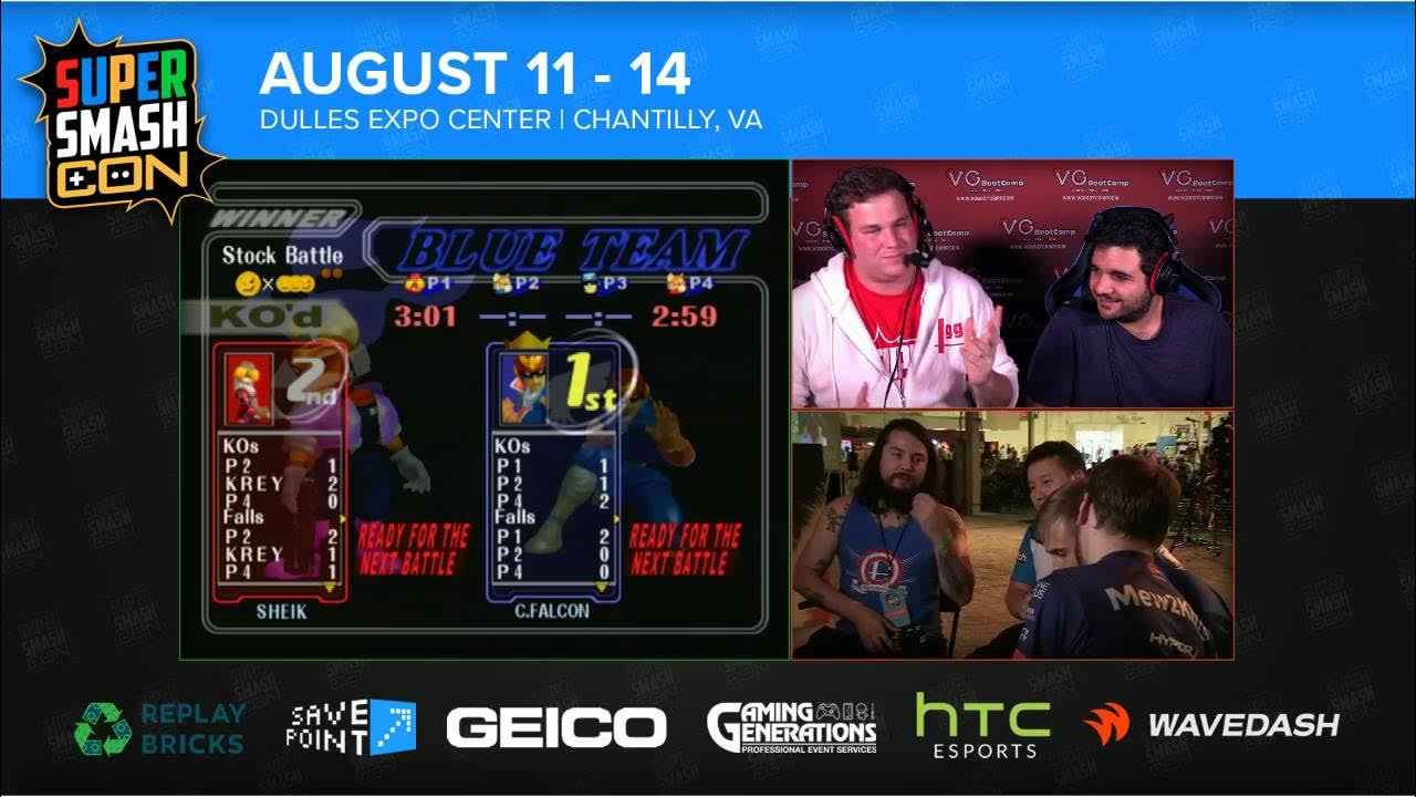 SSC 2016 SSBM Doubles - FOX MVG Mew2king & mYi Ice Vs. C9 Mango & Tempo | S2J - Melee Winners ...