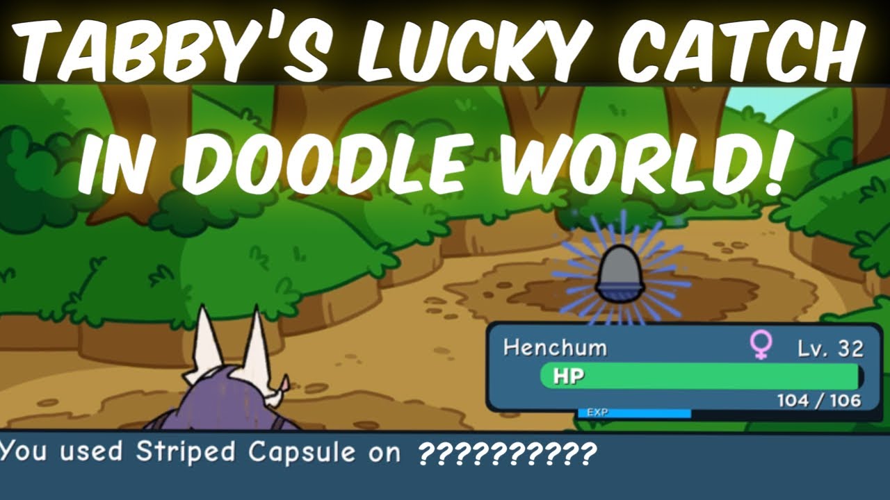 Tabby’s lucky catch [Doodle World chaining] - YouTube