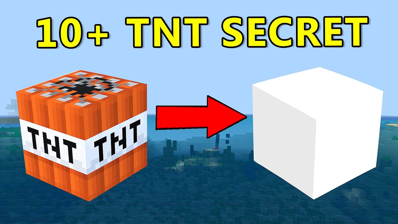 10 TNT Secret in Minecraft - YouTube