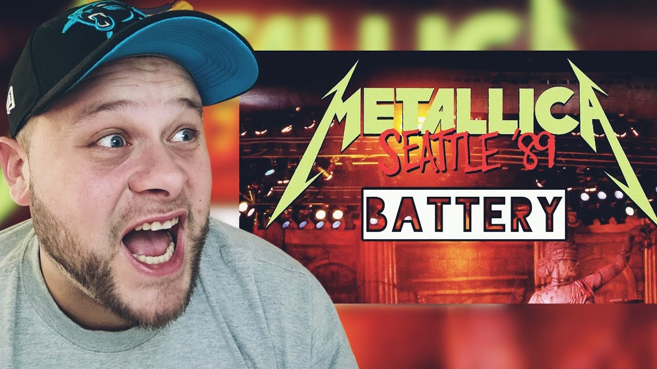 🤘Metallica🤘 Battery Live Seattle '89Reaction! #metallica - YouTube