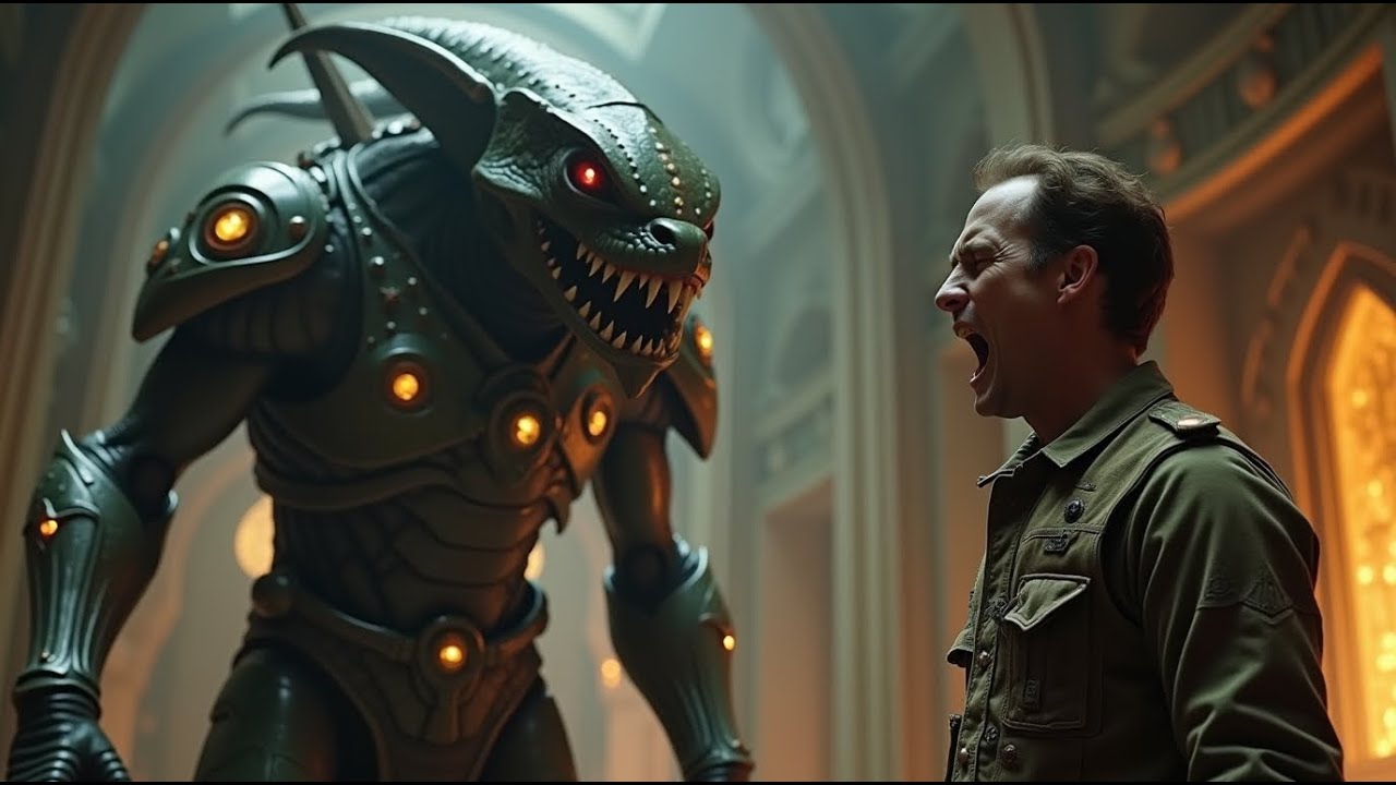 Alien General Laughs at Frail Soldier, Until He Realizes It’s a HUMAN ...