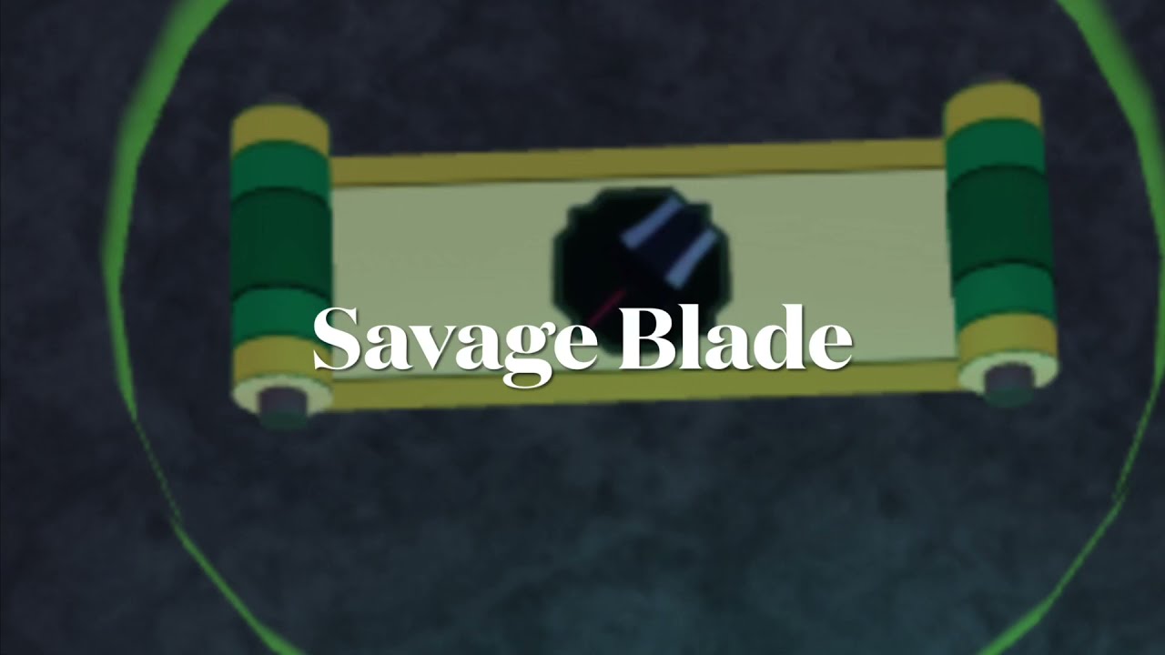 Shindo Life - Savage Blade Location + Showcase - YouTube